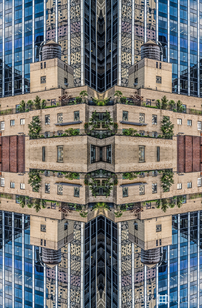 Mid-elevation cityscape | M a n d a l a g r a p h s :: Photo Mandalas